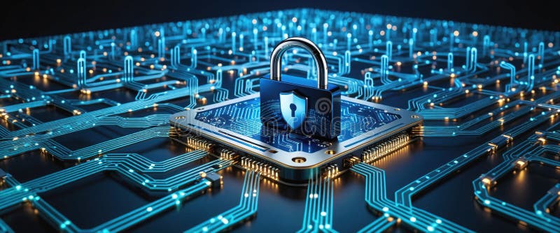 Protecting Data and Maintaining Privacy with Security Concept - Padlock ...