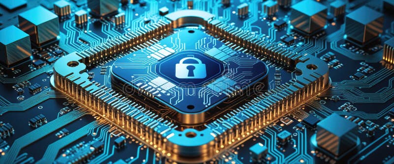 Protecting Data and Maintaining Privacy with Security Concept - Padlock ...