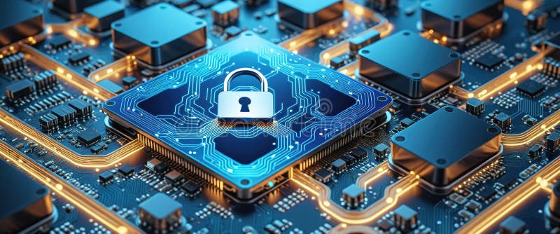 Protecting Data and Maintaining Privacy with Security Concept - Padlock ...