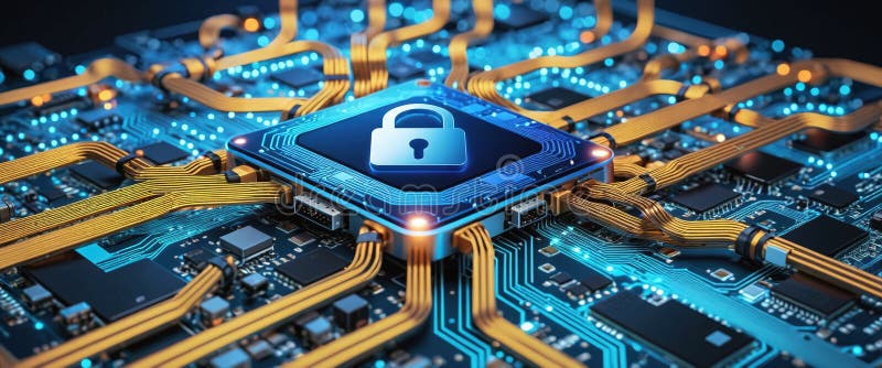 Protecting Data and Maintaining Privacy with Security Concept - Padlock ...