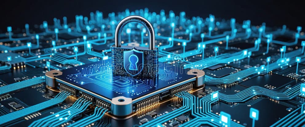 Protecting Data and Maintaining Privacy with Security Concept - Padlock ...
