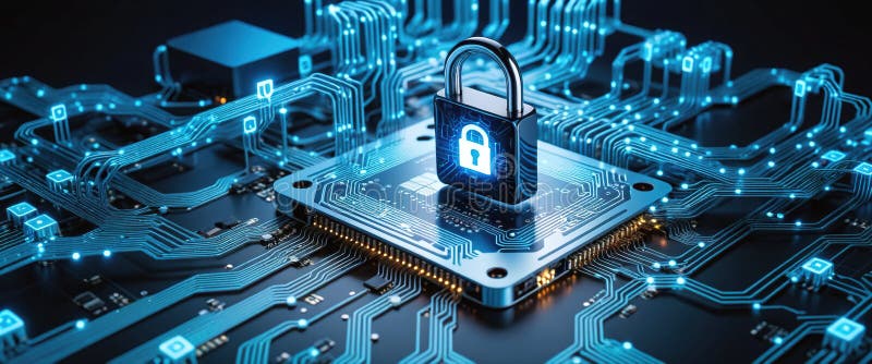 Protecting Data and Maintaining Privacy with Security Concept - Padlock ...