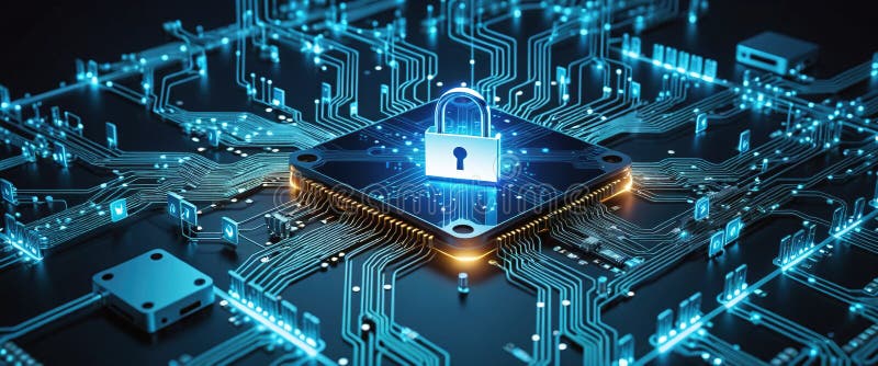 Protecting Data and Maintaining Privacy with Security Concept - Padlock ...