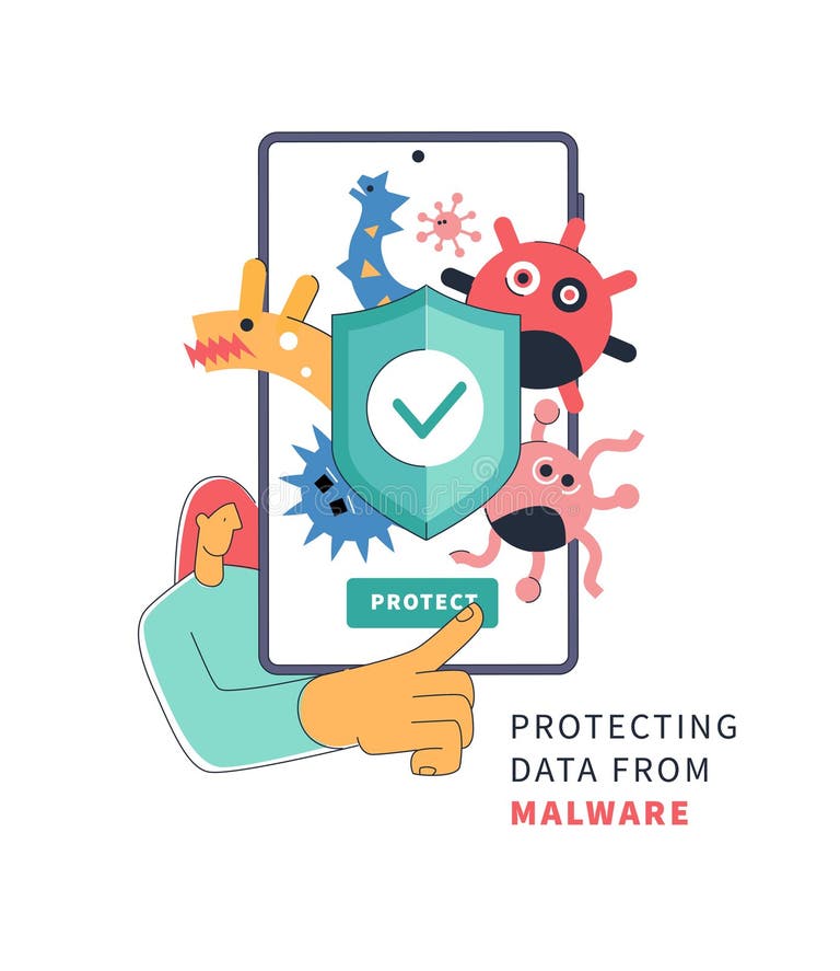 Cybersecurity Awareness Stock Illustrations – 7,028 Cybersecurity ...