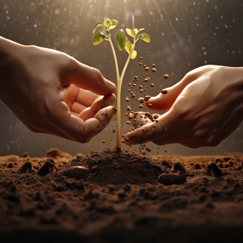 Protecting the Environment by Planting Plants and Trees is a Concept To ...