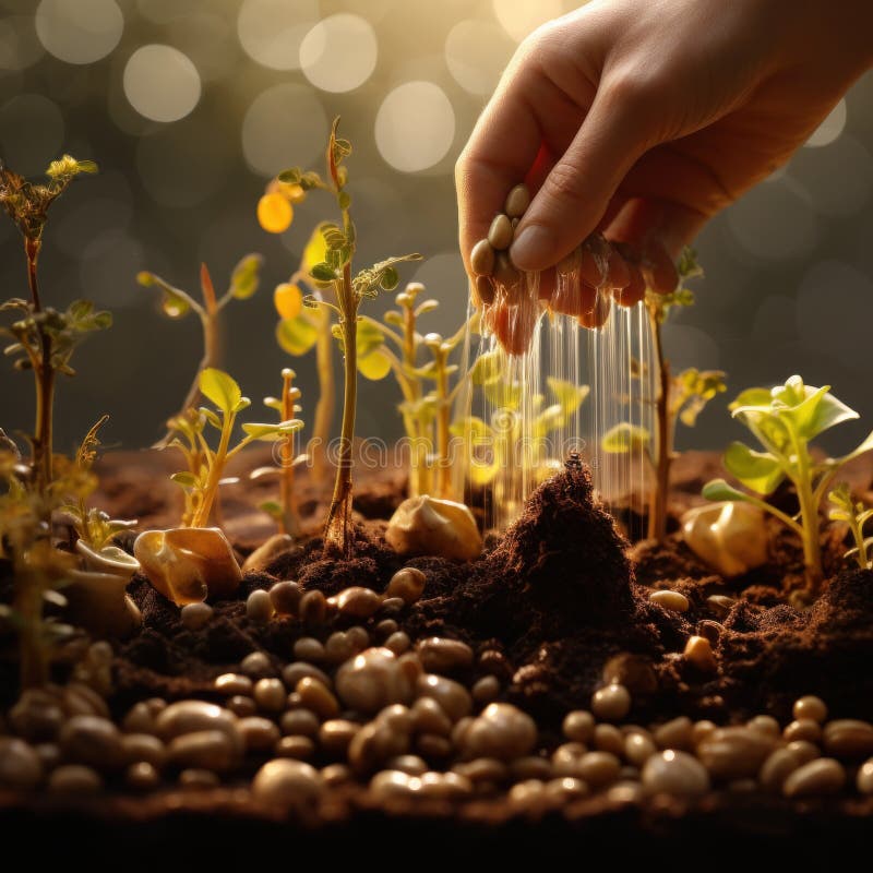 Protecting the Environment by Planting Plants and Trees is a Concept To ...