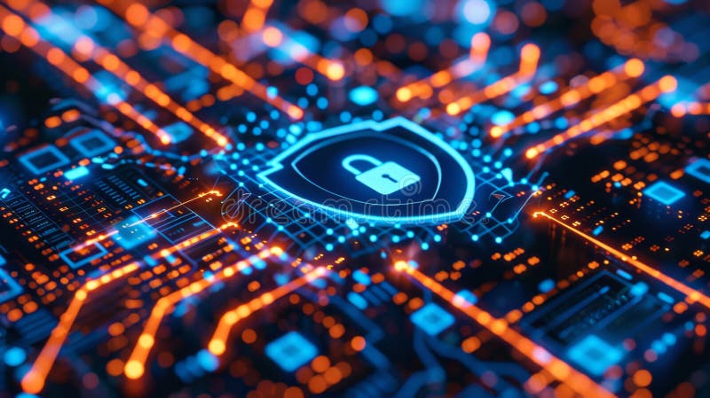Protecting Online Data with Advanced Security Tech Featuring a Digital ...