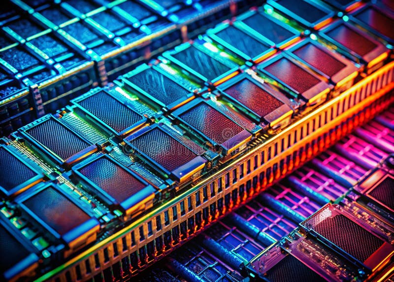 Protecting the Past a Vintage DDR RAM Module Array Secured within a ...