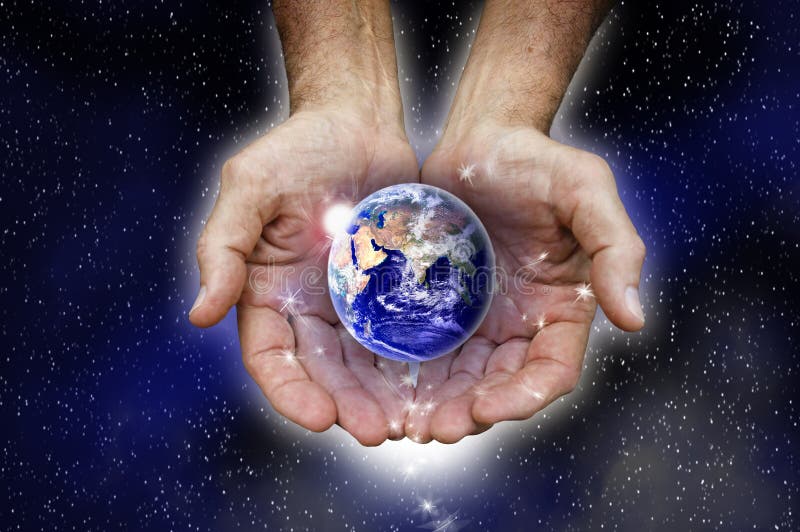 Protecting planet earth stock image. Image of plants, dawn - 4912445