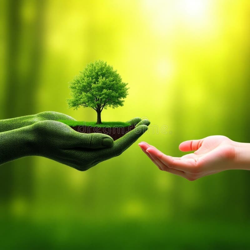 Protecting the Planet on Earth Day Tree Seedling for Climate Change and ...