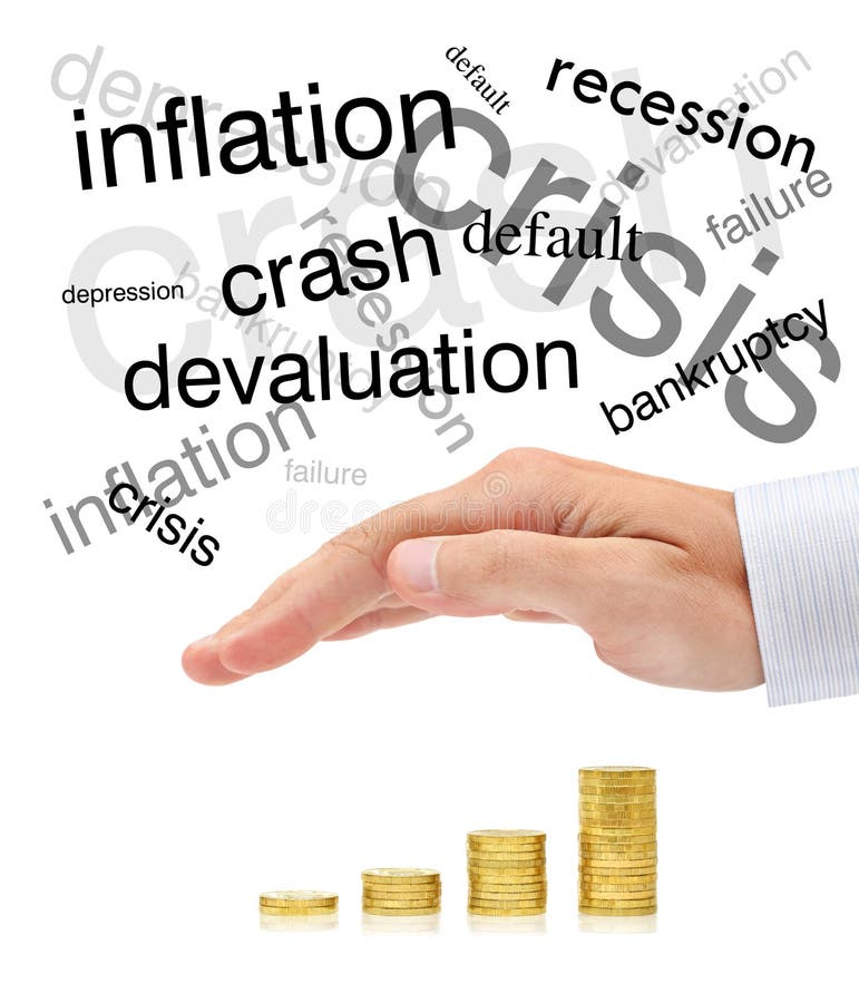 Protecting an Investment and Money Concept Stock Image - Image of ...