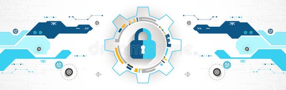 Protection Background. Technology Security, Encode and Decrypt Stock ...