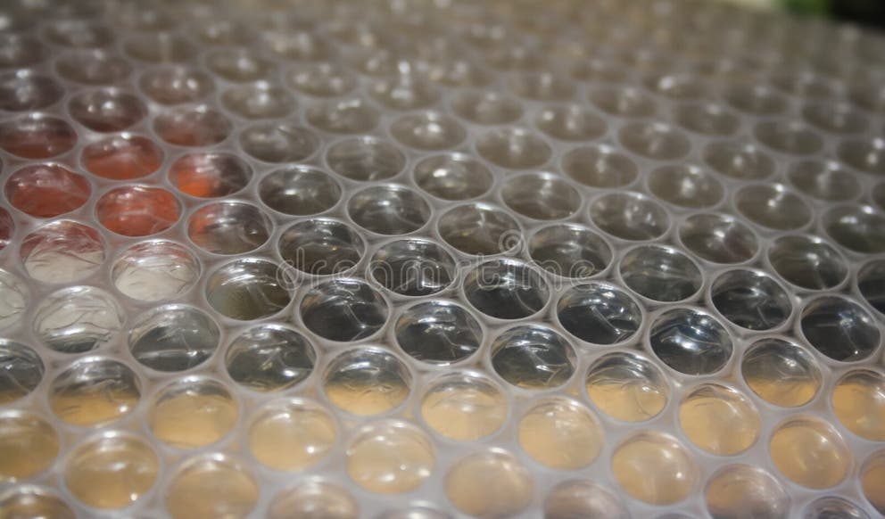 Protection Bubbles for Packaging and Wrapping Stock Image - Image of ...