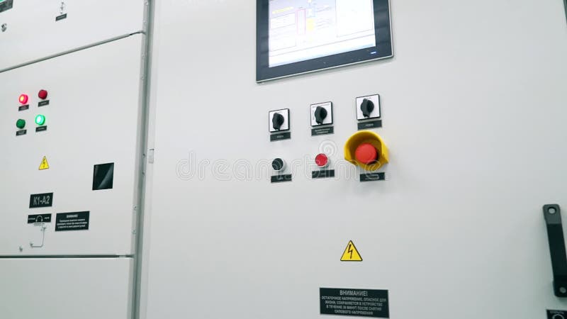Protection Cabinet Transformer and Automatic Control Switch. Modular ...