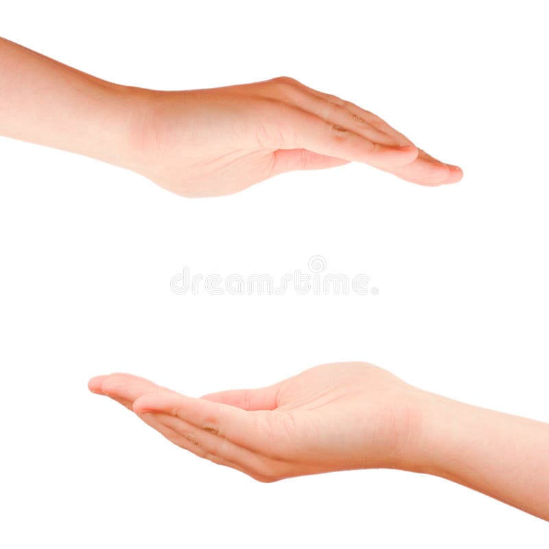 Protection care hands stock photo. Image of guard, copyspace - 55403462