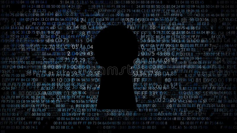 Computer Data Processing Animation Transparent Vector Motion Graphics Loop Stock Video - Video ...