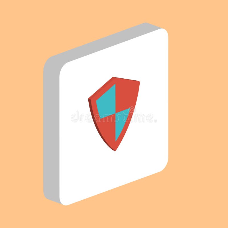 Protection computer symbol stock illustration. Illustration of ...