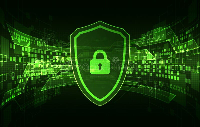 Protection Concept of Digital and Technological. Stock Vector ...