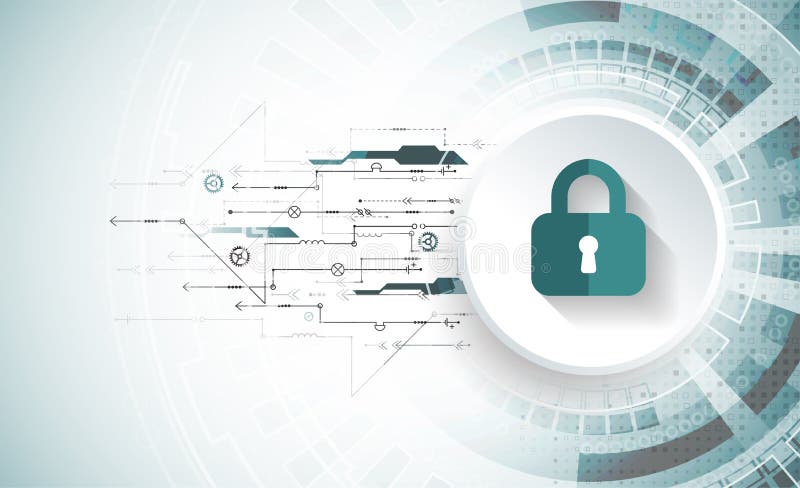 Protection Concept. Protect Mechanism, System Privacy Stock Vector ...