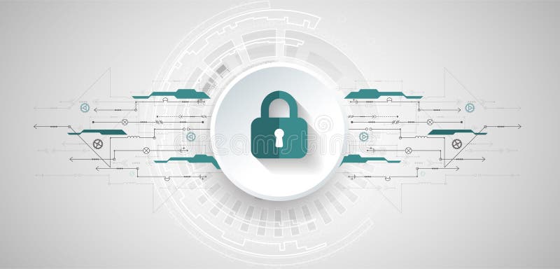 Protection Concept. Protect Mechanism, System Privacy Stock Vector ...