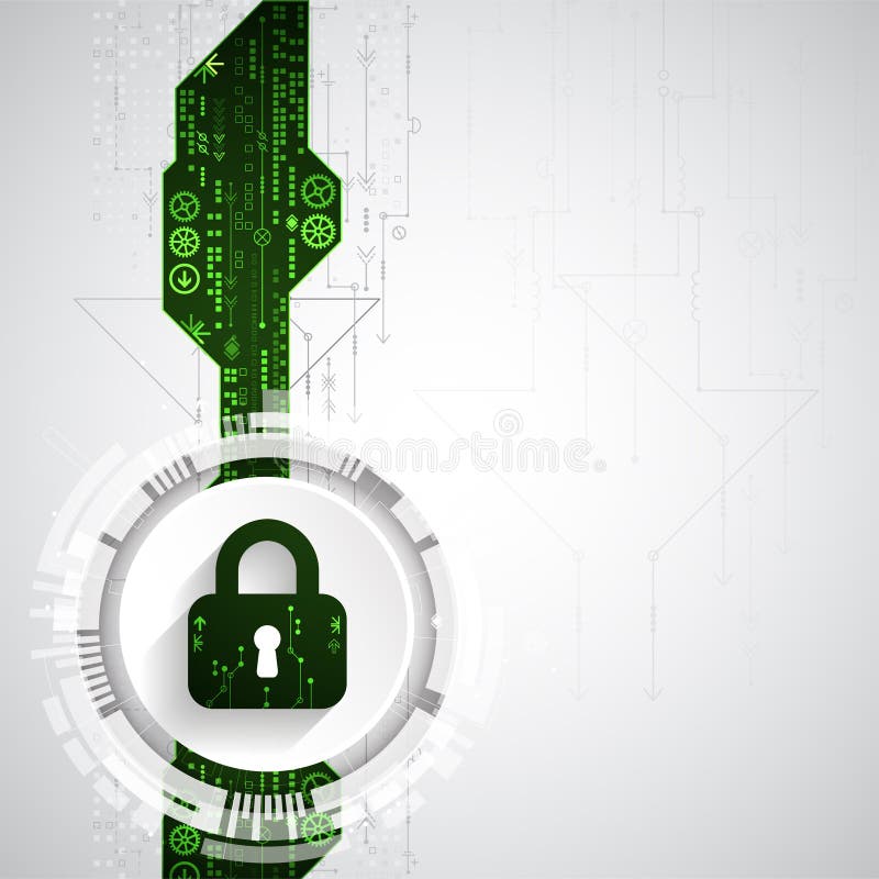 Protection Concept. Protect Mechanism, System Privacy Stock Vector ...