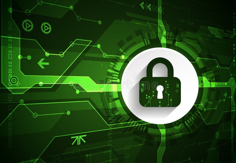 Protection Concept. Protect Mechanism, System Privacy Stock Vector ...