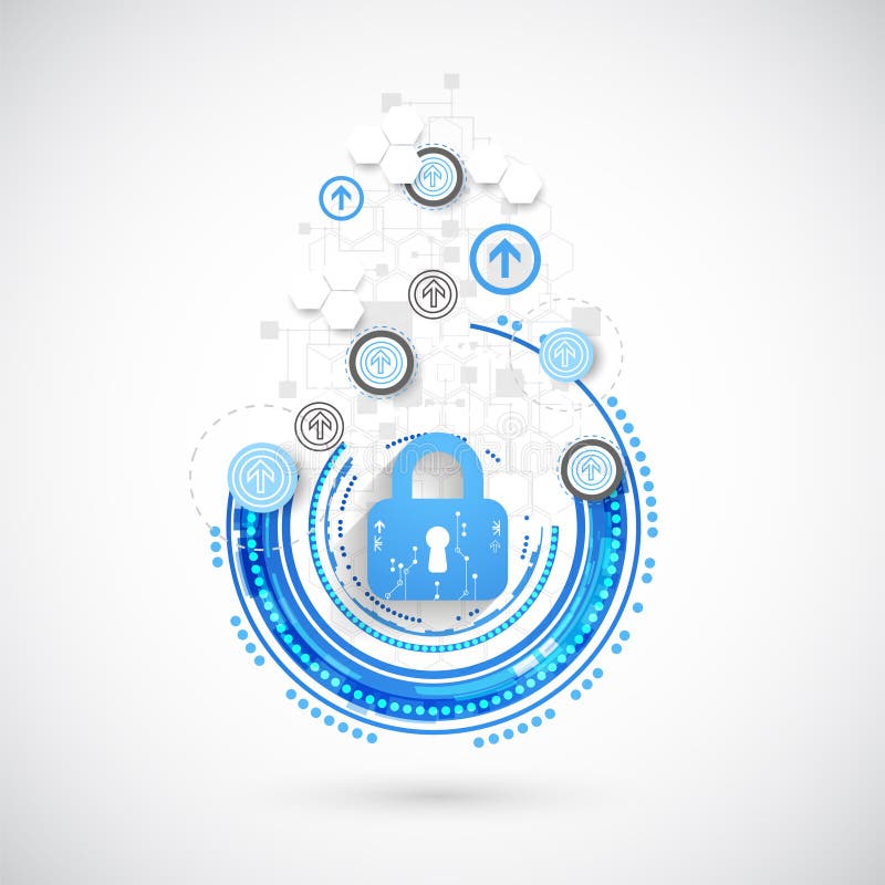 Protection Concept. Security Mechanism, System Privacy Stock ...