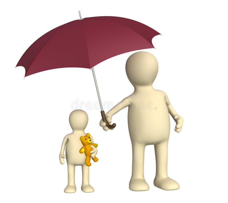 Protection de l'enfance illustration stock. Illustration du humain ...