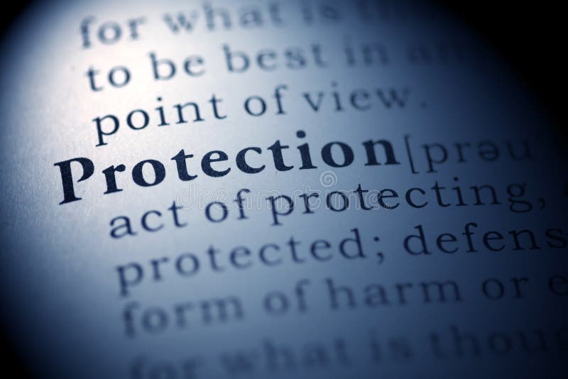 Protection stock image. Image of information, blue, close - 78885431