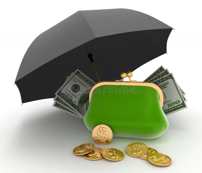Protection of finance stock illustration. Illustration of finance ...