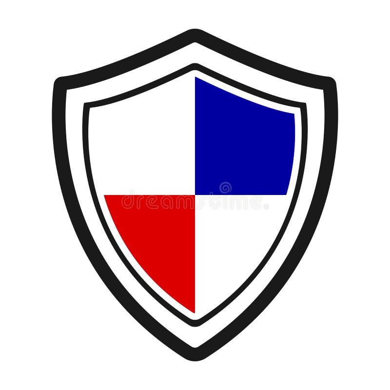 Secure Protection Abstract Logo. Vector Shield Lock Icon Stock Vector ...