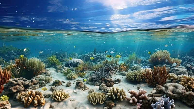 Protection of Marine Ecosystems and Ocean Resources Stock Illustration ...