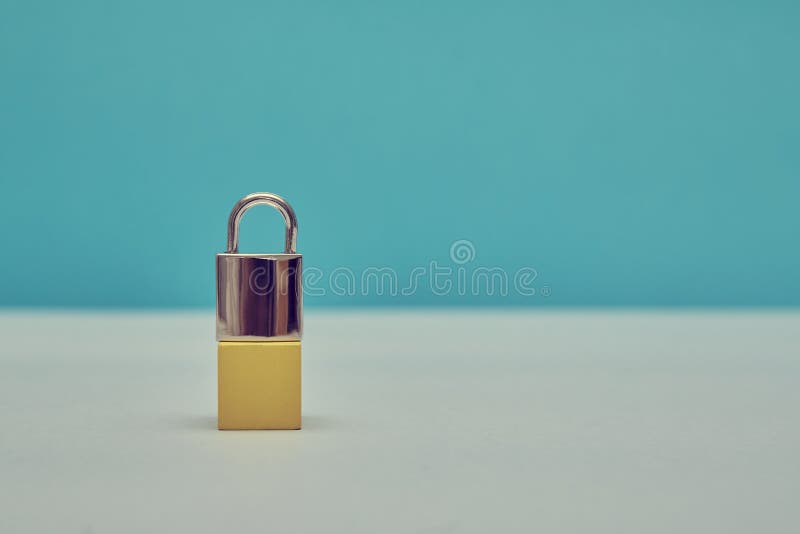 Protection Mockup for Creative Design. Security Code. Safety and ...
