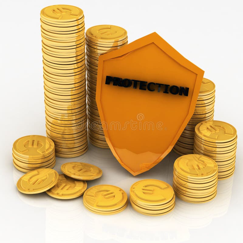 Deposit money stock illustration. Illustration of gold - 13525283