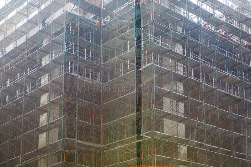 Protection Net Structure Cover Building Construction Keep Dust ...