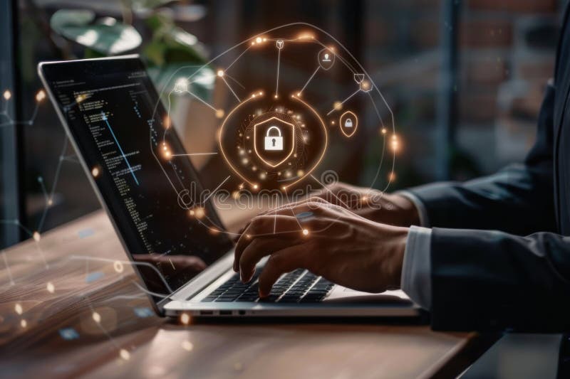 Protection Network Security and Information Security System Concept ...