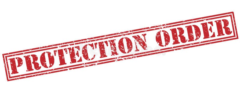 Protection Order Rubber Stamp Stock Vector - Illustration of mark ...