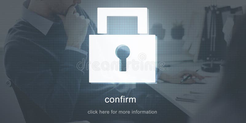 Protection Password Security Safety Concept Stock Illustration ...