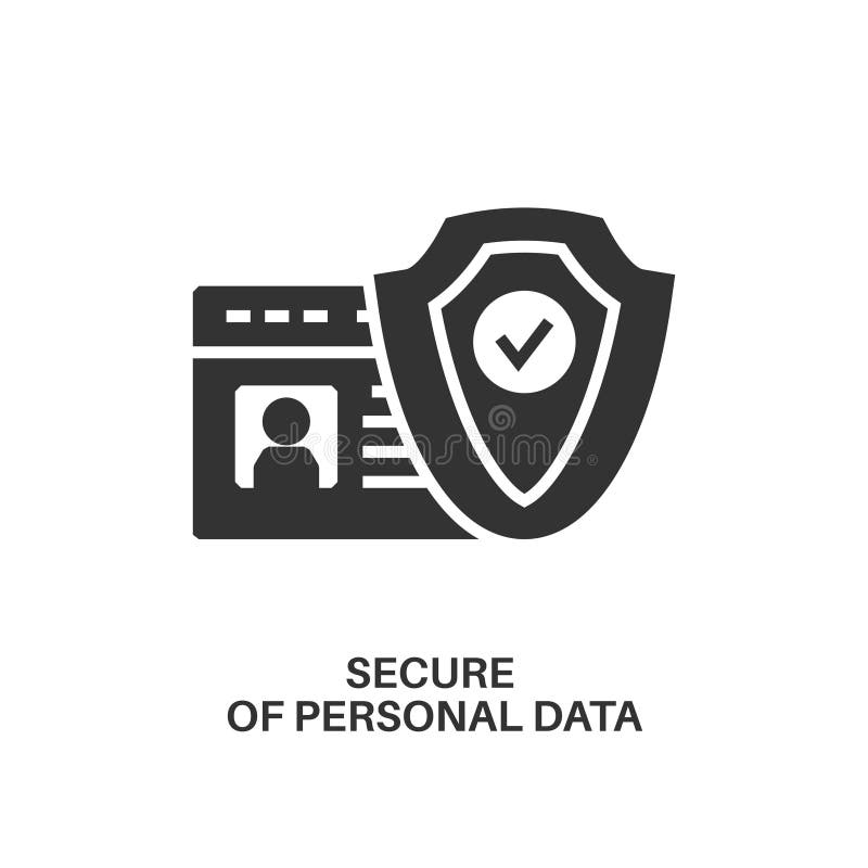 Personal Data Icon Stock Illustrations – 36,812 Personal Data Icon ...