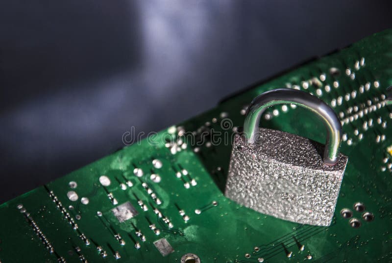 Protection of Personal Information. the Lock on the Computer Board ...