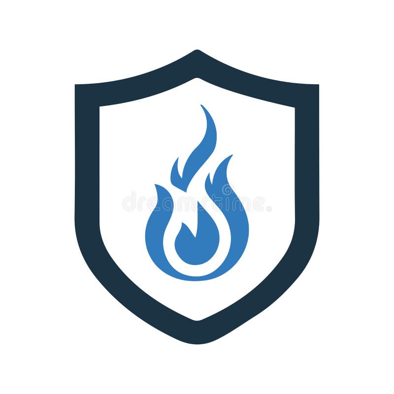 Protection, Security Shield Icon / Vector Graphics Stock Illustration ...