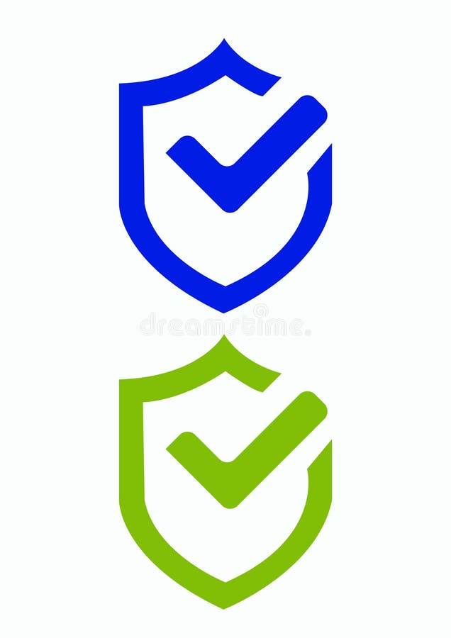Protection Security Vector Icon Stock Illustration - Illustration of ...
