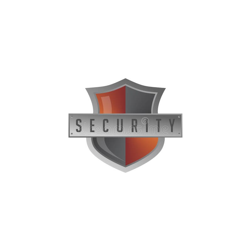 Protection Shield Antivirus Sign Stock Vector - Illustration of silver ...
