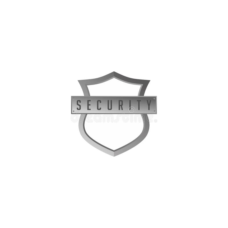 Protection Shield Antivirus Sign Stock Vector - Illustration of metal ...