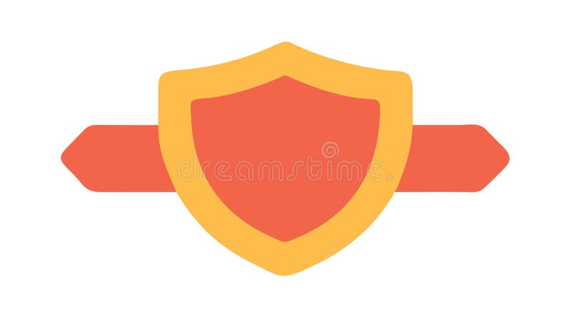 Protection Shield with Arrows Flat Icon, Vector Design Generative AI ...