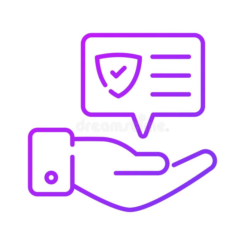 Secure Chat, Protection and Security Vector Icons Set Cyber Computer ...