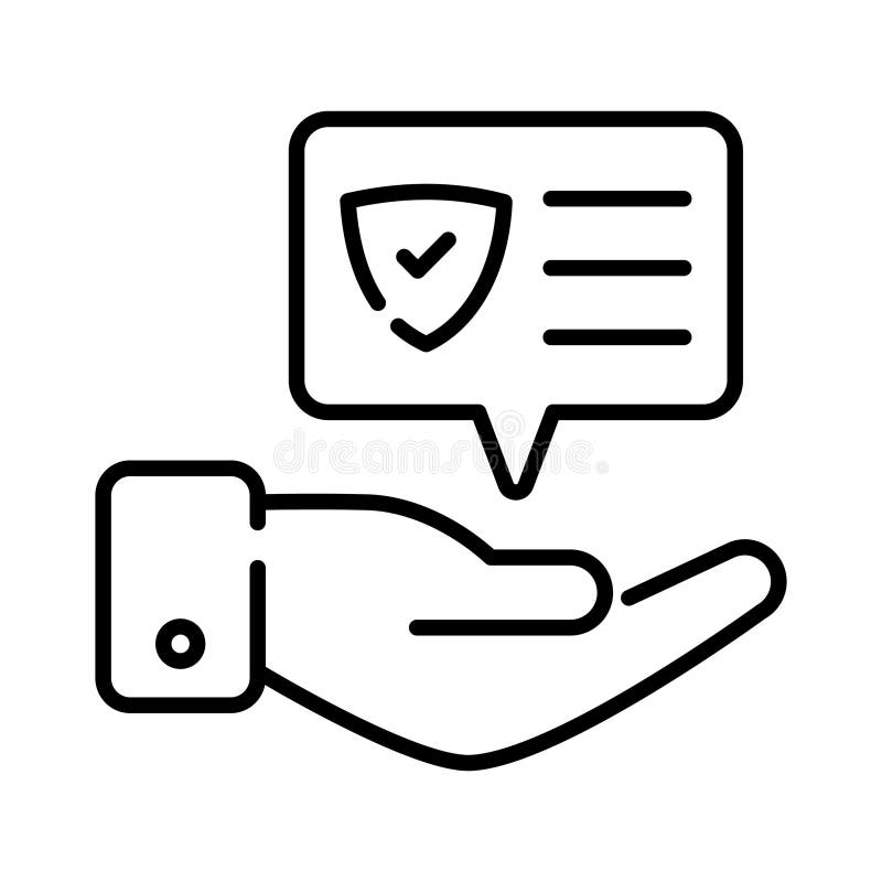Secure Chat, Protection and Security Vector Icons Set Cyber Computer ...