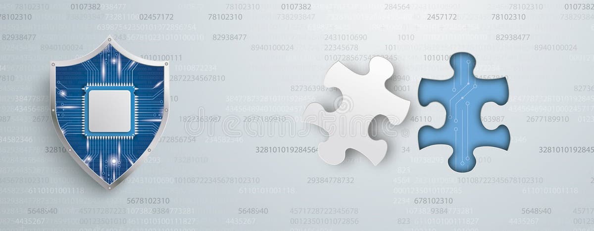 Data Protection Blue Puzzle Stock Illustrations – 85 Data Protection ...
