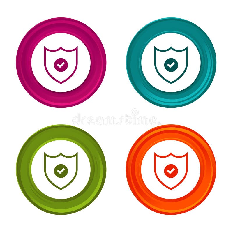 Shield Confirmation Stock Illustrations – 813 Shield Confirmation Stock ...