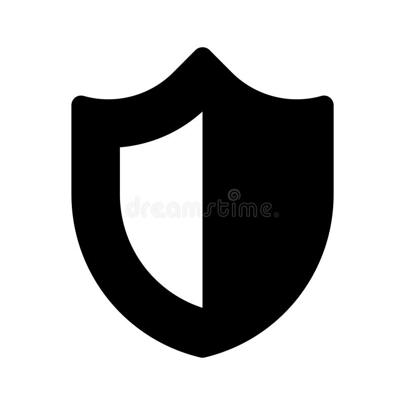 Protection Shield Vector Design in Modern Style Stock Vector ...